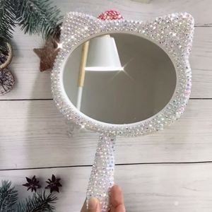 Hello Kitty | Makeup | Large Bedazzled Hello Kitty Hand Mirror | Poshmark